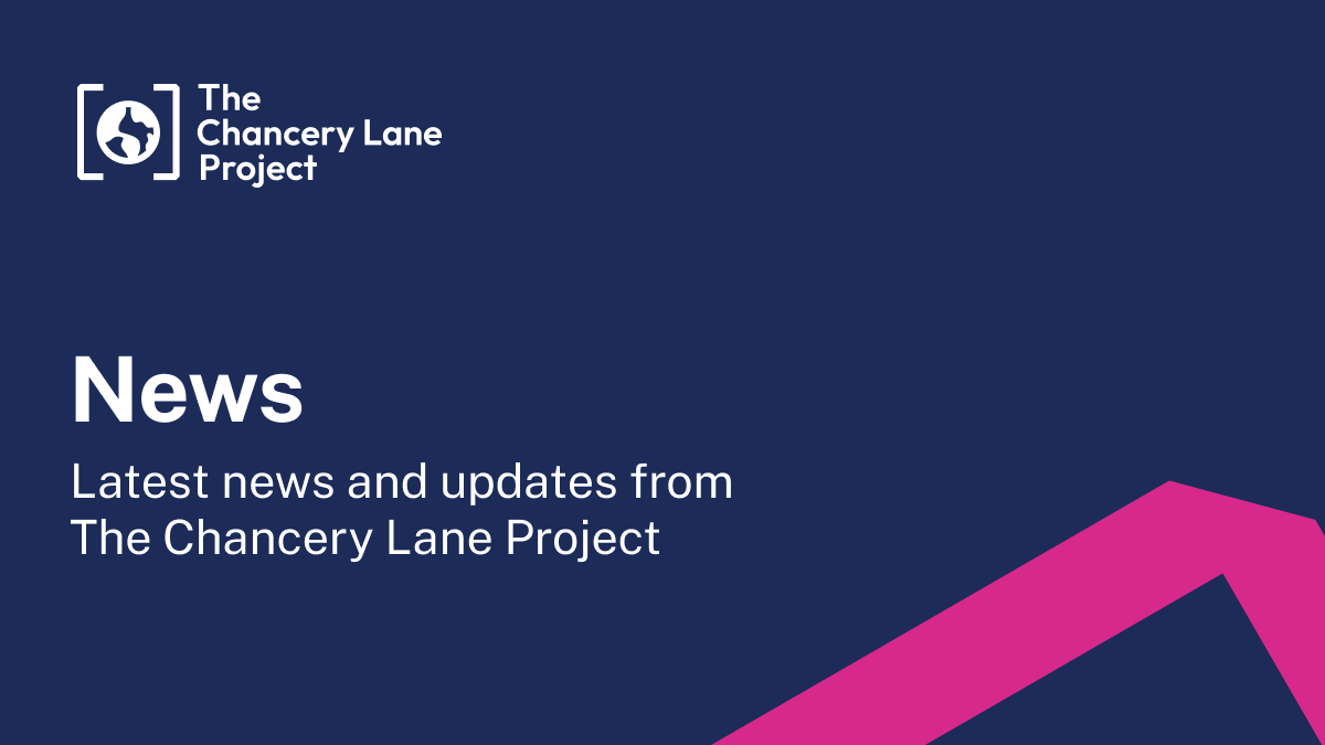 News - The Chancery Lane Project
